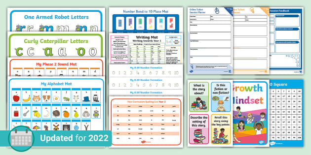 Tutoring Essentials For Year 1 Resource Pack Teacher Made