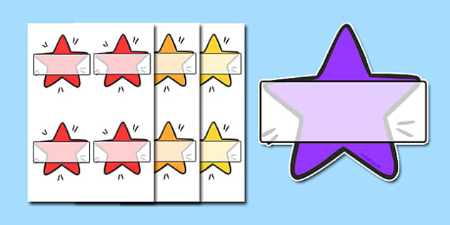 FREE! - Stars Themed Self-Registration (teacher made)