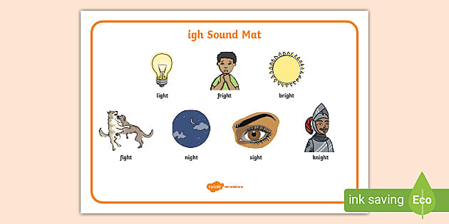 Igh Sound Mat (Teacher-Made) - Twinkl