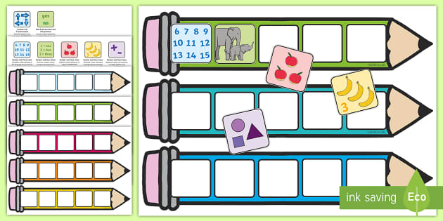 Foundation Maths Pencil Targets Assessment Tracker - Twinkl