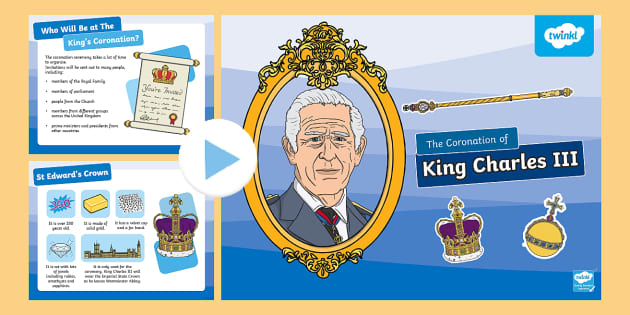 KS1 The Coronation of King Charles III PowerPoint - Twinkl
