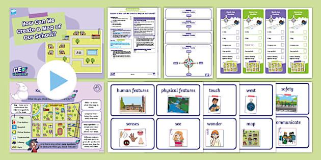 Geo Wonderers KS1: Around Our Locality Lesson Pack 3