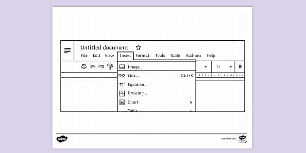 FREE! - Insert Colouring Sheet (teacher made) - Twinkl