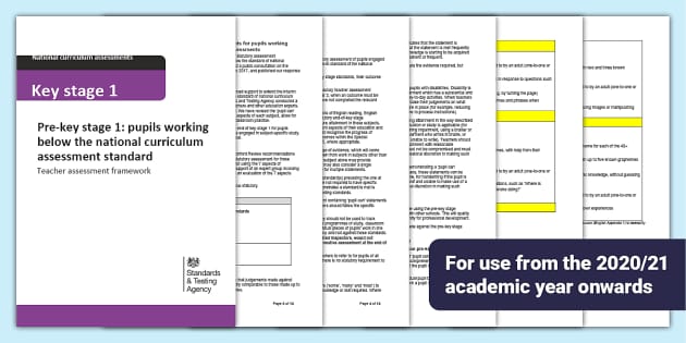 FREE! - Pre-Key Stage 1: Pupils Working below the National Curriculum