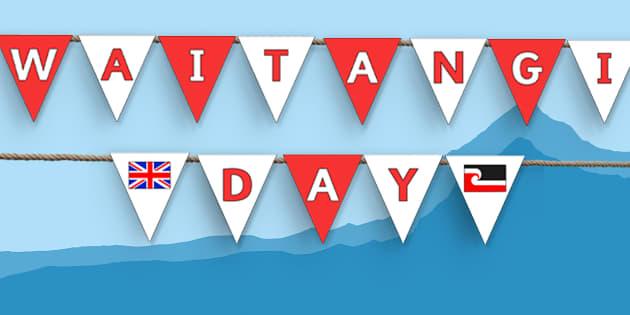 Waitangi Day Bunting