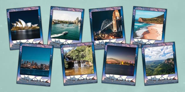 Sydney Instant Photo Style Display Images (teacher made)