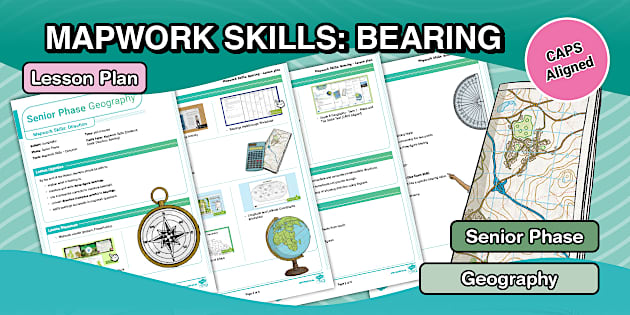 Geography - Mapwork Skills: Bearing - Lesson plan