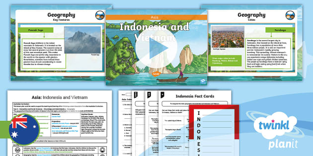 Year 6 HASS Geography Asia Lesson 3 Indonesia and Vietnam