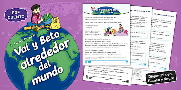 PDF Cuento: Val y Beto alrededor del Mundo