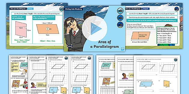 👉 White Rose Maths Supporting Year 6 Area of a Parallelogram