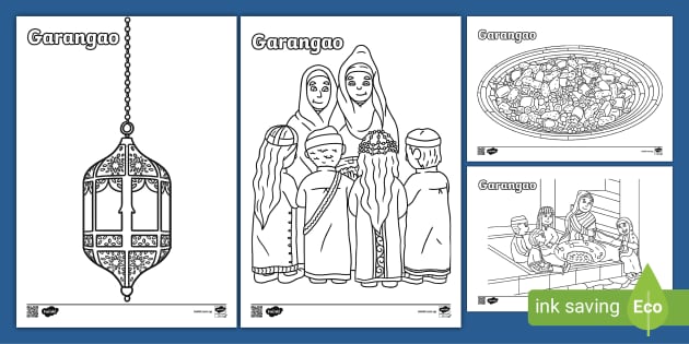 Garangao Colouring Sheets (teacher made)