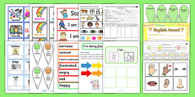 ESL Back to School Activities Pack - ESL Resources - Twinkl