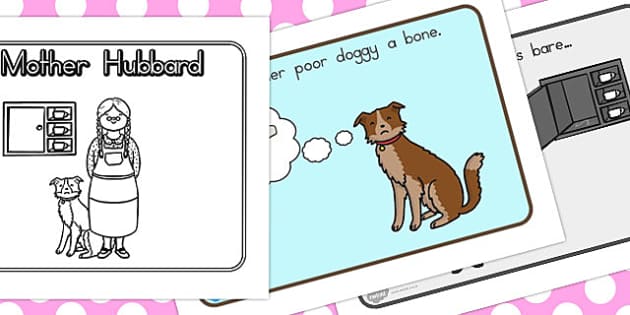 Old Mother Hubbard Story Sequencing (teacher made) - Twinkl