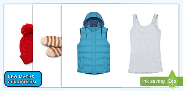 The Clothes Shop Cut Outs | Maths Resources | Twinkl