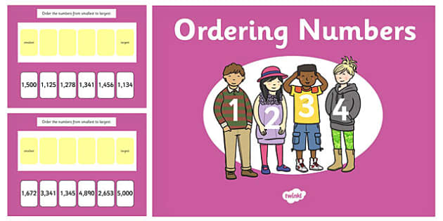 Ordering 4 Digit Numbers PowerPoint (teacher made) - Twinkl