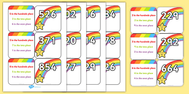 Place Value Game | Matching Cards | Math Resources - Twinkl