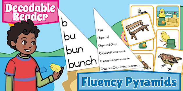 Foundation Phase Phonics -ch Decodable Reader - Fluency Pyramid - A ...