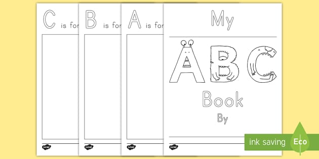 My ABC Homeschool Booklet - F-2 - Parents - English