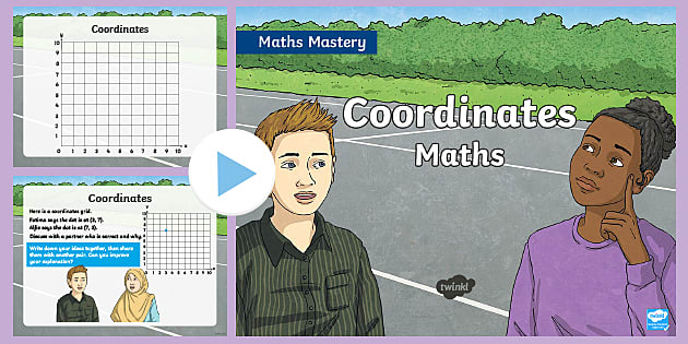 Coordinates Year 4 PowerPoint How To Read Coordinates KS2