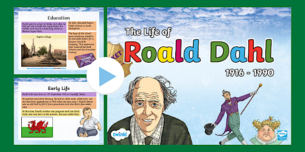 Roald Dahl PowerPoint KS2 (teacher made) - Twinkl
