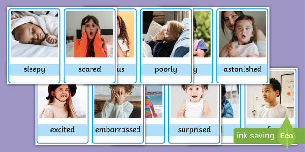 Emotion Cards - Feeling Pictures Download - Twinkl