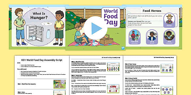 KS1 World Food Day Assembly Pack (Lehrer gemacht) - Twinkl