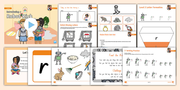 NZ Phonics: Level 2: Week 4: Lesson 4: 'r' Phonics Sound