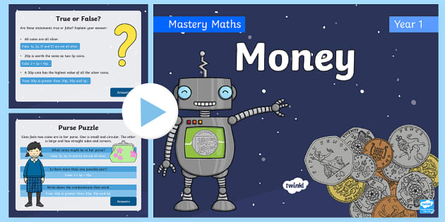 Year 1 Money Problems | Maths Mastery PowerPoint - Twinkl Year 1 Money Problems | Maths Mastery PowerPoint - Twinkl