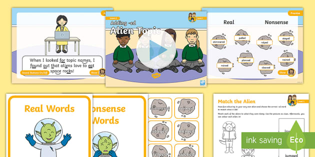 Adding -ed Lesson Plan - Level / Phase 5 Week 22 Lesson 2 Twinkl Phonics
