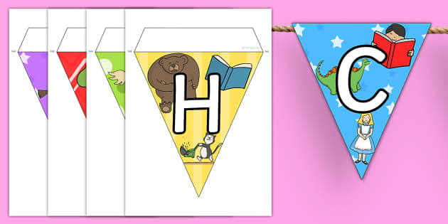 Editable Children's Book Week Bunting (teacher made)