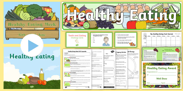 Healthy Eating Week Resource Pack (teacher made) - Twinkl