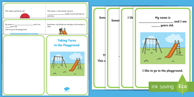 Taking Turns in the Playground Social Situation