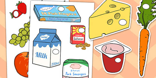 Shop Role Play Cut Outs (teacher made)