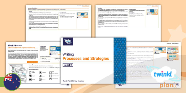 Level 2 Writing Processes and Strategies Unit Overview