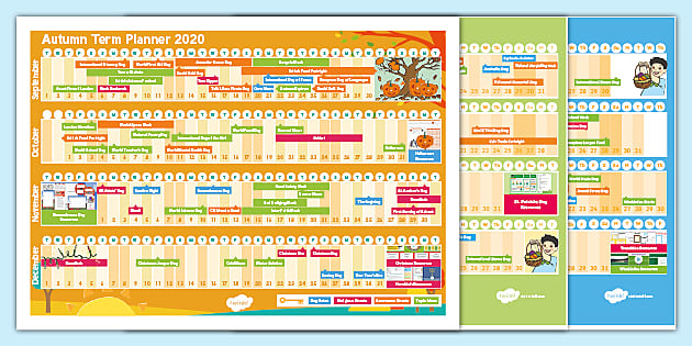Assembly Ideas Planner and Display Calendar (teacher made)