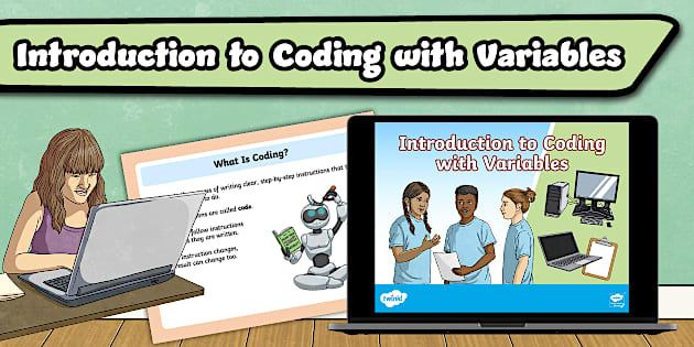 Introduction to Coding with Variables PowerPoint