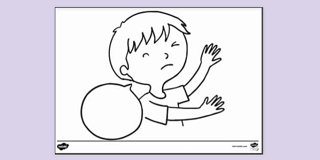 Too Bright Colouring Sheet | Colouring Sheets (teacher made)