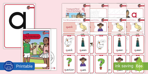 Grade R Phonics Pack Q (ティーチャーメイド)