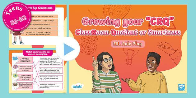 Growing your CRQ - Developing Classroom skills - ESL