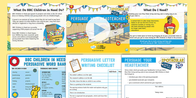 FREE! - * NEW * KS2 BBC Children in Need: Pudsey Writing Persuasive Letter