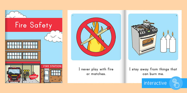 Fire Safety Emergent Reader eBook - fire safety, emergent reader, ebook ...