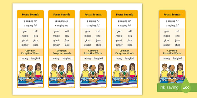 Level 5 Week 18 Focus Words Bookmarks (teacher made)