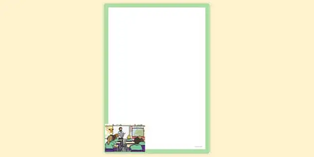 Paper Border Designs For Teachers