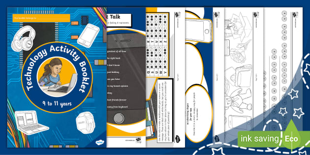 Technology Activity Booklet (Ages 9 - 11) (teacher made)