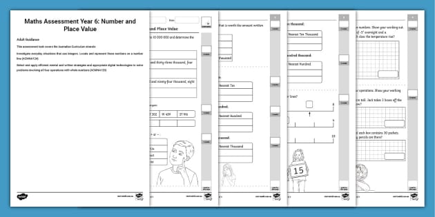 Maths Assessment Year 6: Number and Place Value - Twinkl