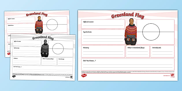 Greenland Flag Fact File Template (nauczyciel wykonał) Greenland Flag Fact File Template (nauczyciel wykonał)