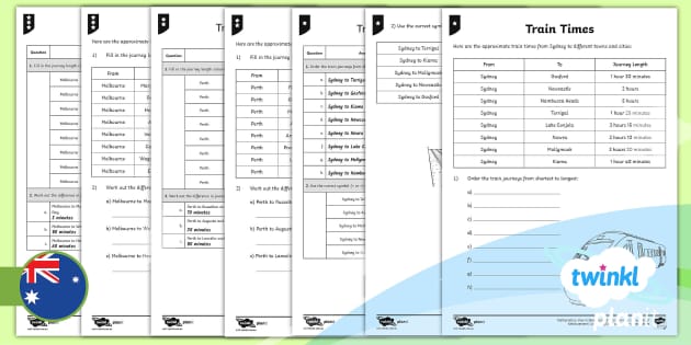 Year 4 Using Units of Measurement: Compare Duration of Events Home Learning