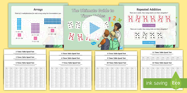 KS2 Ultimate Home Guide to Times Tables Activity Pack