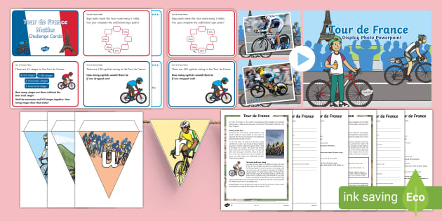 KS1 Tour de France Resource Pack (Teacher-Made) - Twinkl