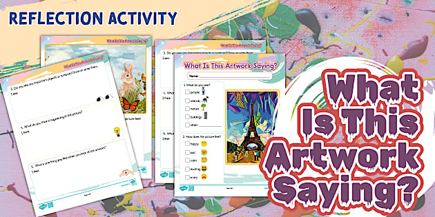 What Is This Artwork Saying? Activity